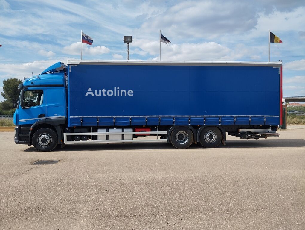 Mercedes-Benz ACTROS 25 43 kamion sa klizna zavesa cerada