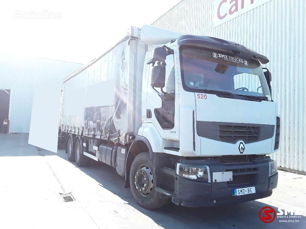 Renault Premium 460 6x4 kamion sa klizna zavesa cerada