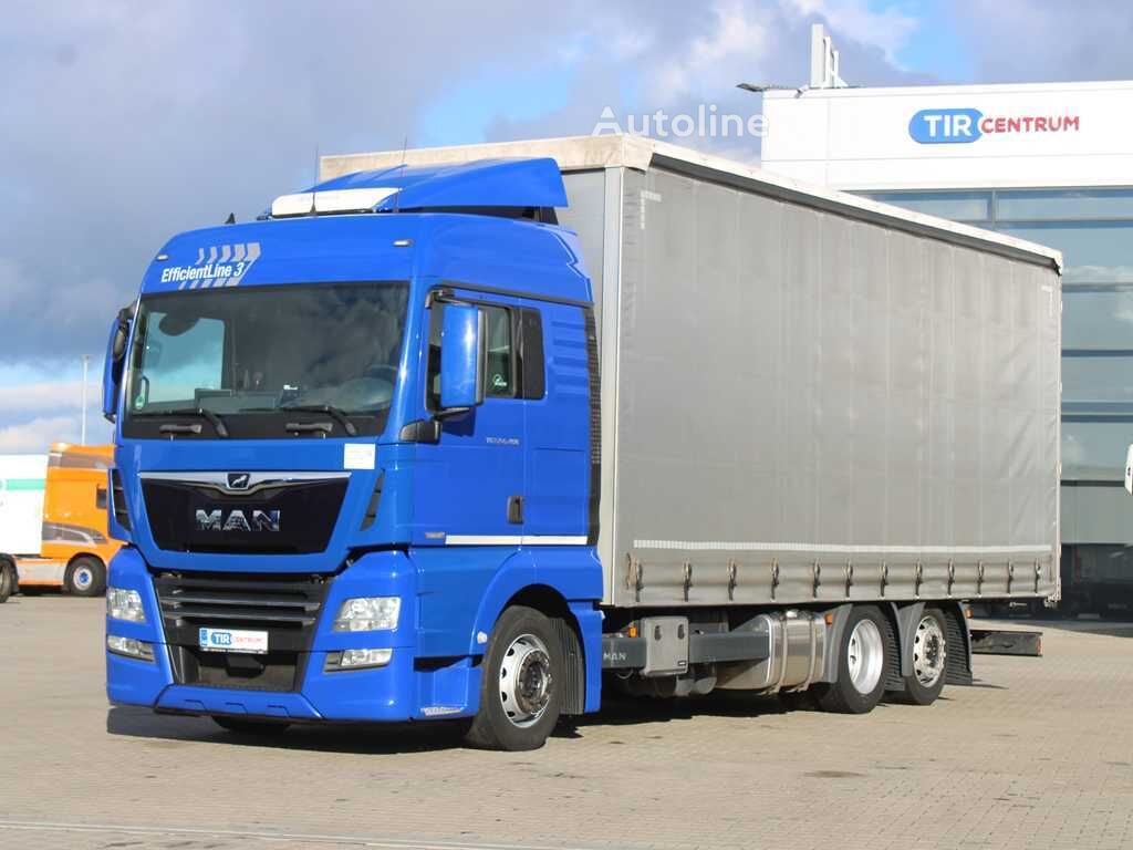 MAN TGX 24.460 kamion sa klizna zavesa cerada
