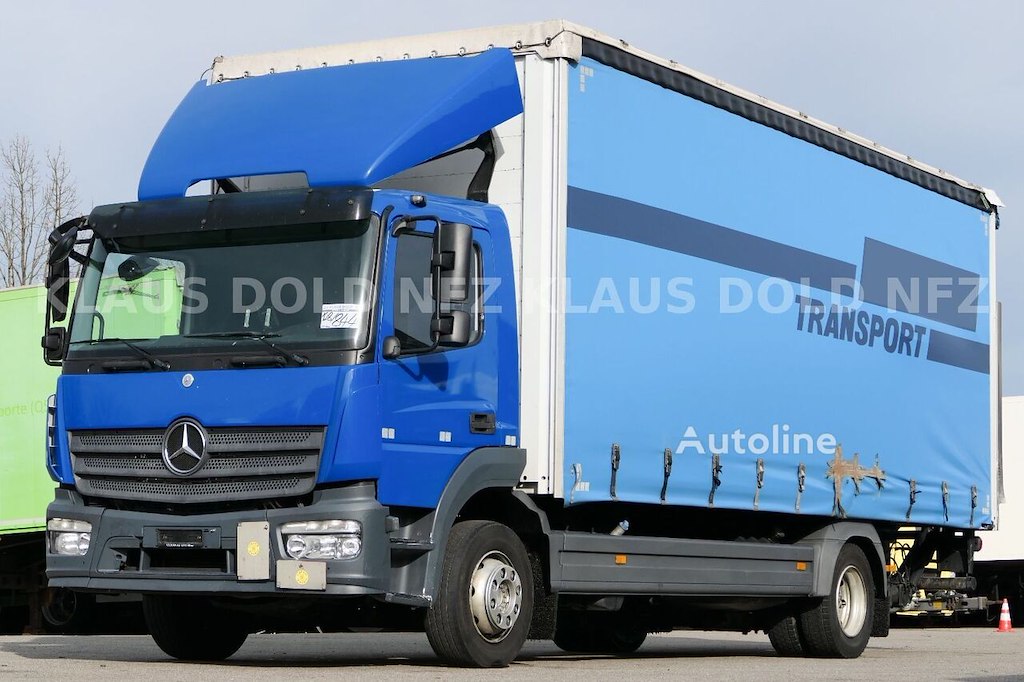Mercedes-Benz Atego Pritsche Plane 12t LBW Euro 6 kamion sa klizna zavesa cerada