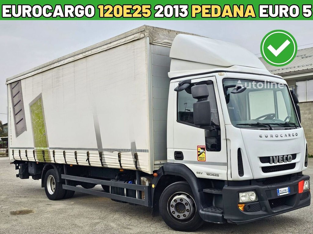 IVECO EUROCARGO 120E25 kamion sa klizna zavesa cerada