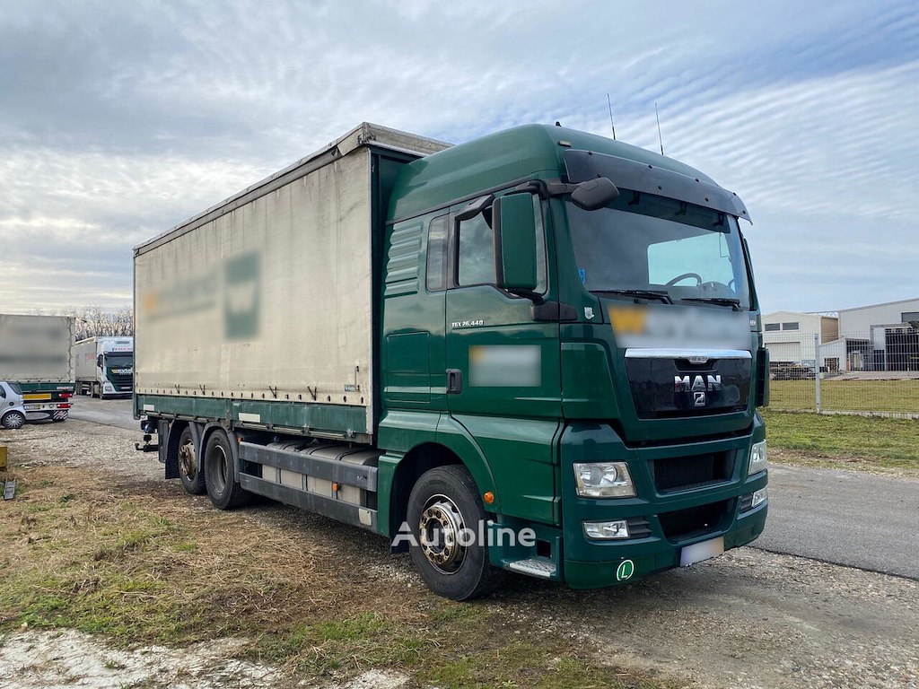 MAN TGX 26.440 EEV 6x2, Retarder, LBW kamion sa klizna zavesa cerada
