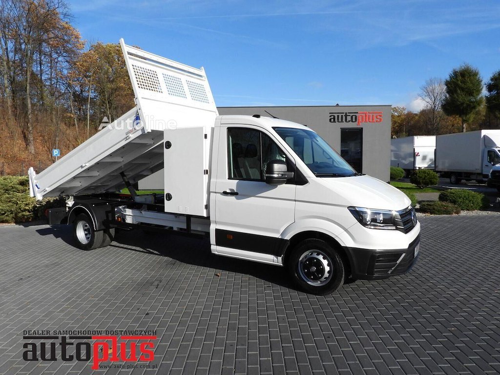 Volkswagen CRAFTER WYWROTKA TEMPOMAT NAWIGACJA BLIŹNIACZE KOŁA KLIMATYZACJA kamion kiper < 3.5t