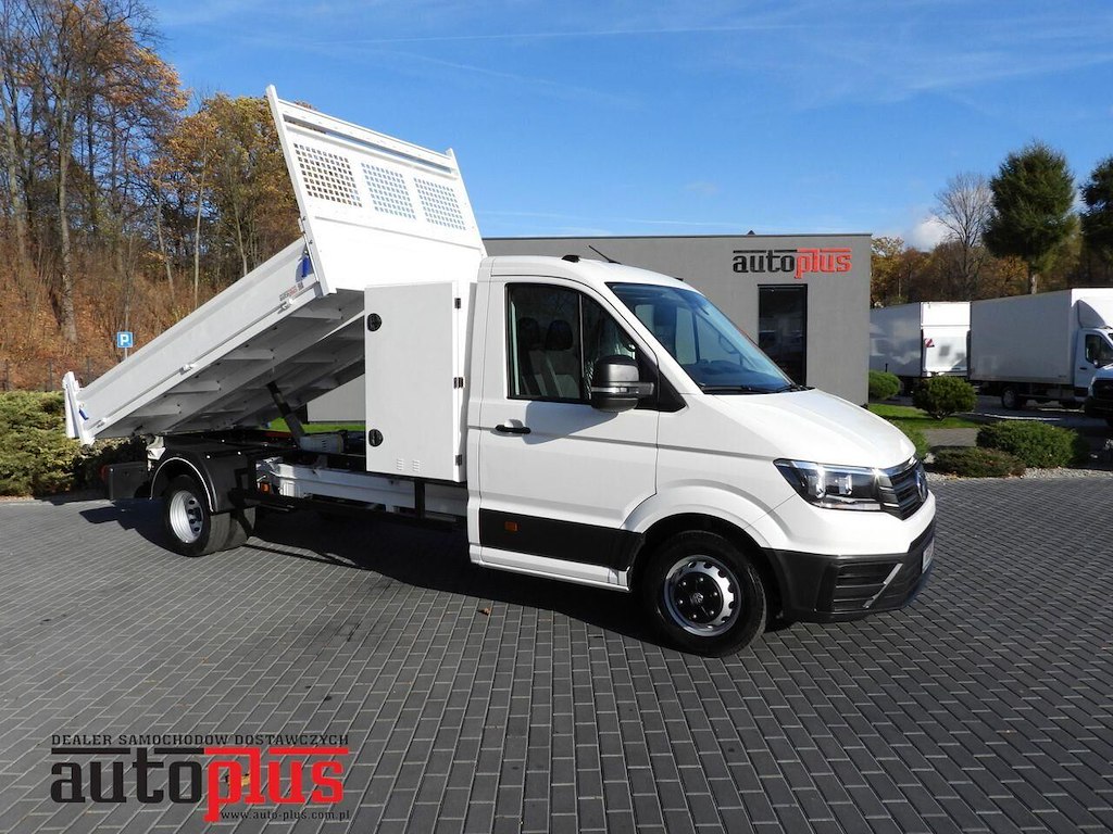 Volkswagen CRAFTER WYWROTKA TEMPOMAT NAWIGACJA BLIŹNIACZE KOŁA KLIMATYZACJA kamion kiper < 3.5t