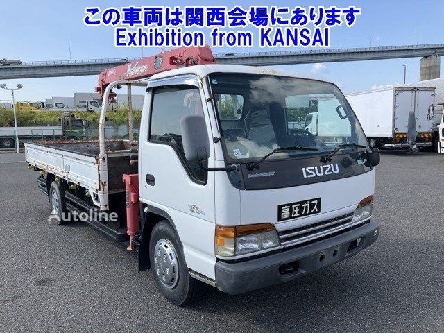 Isuzu ELF kamion s ravnom platformom < 3.5t