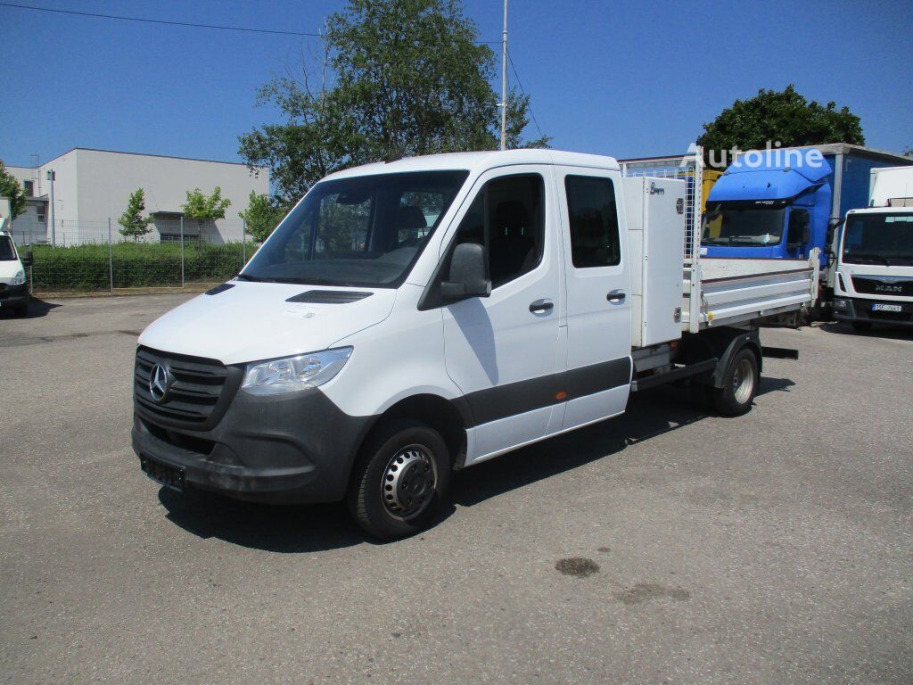Mercedes-Benz Sprinter Doublecab Valník sklopný kamion kiper < 3.5t