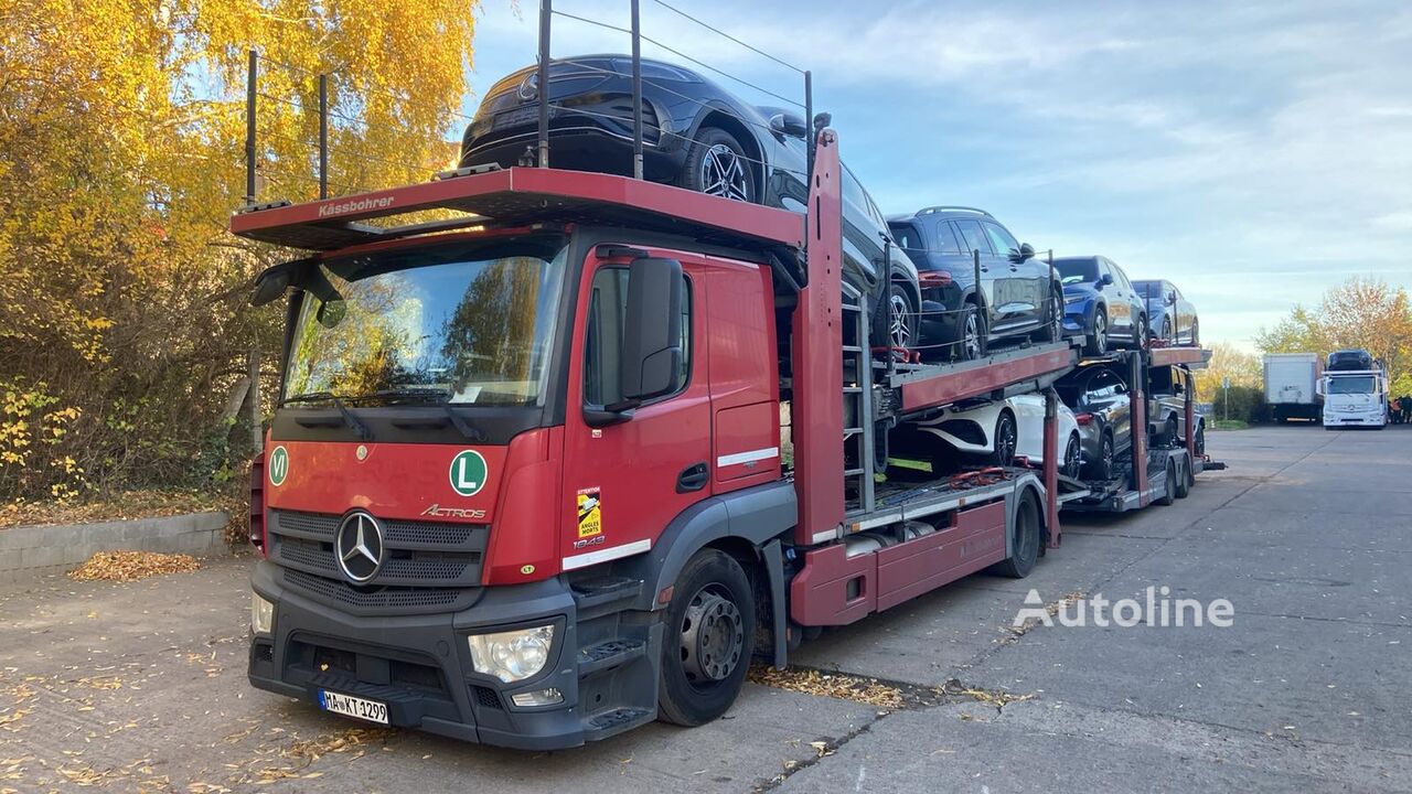 Mercedes-Benz + Kassbohrer 2018 autotransporter + prikolica autotransportera
