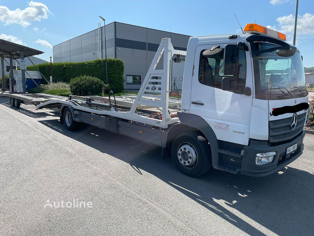 Mercedes-Benz Atego 1223 L autotransporter + prikolica autotransportera