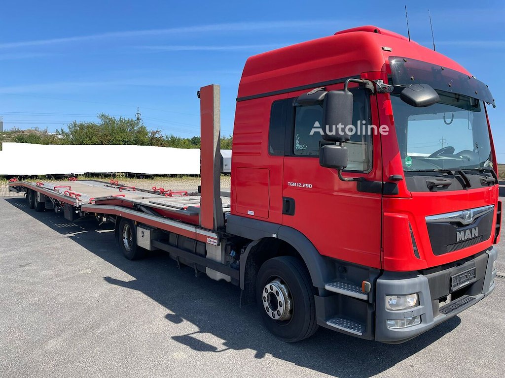 MAN 15.290 autotransporter + prikolica autotransportera
