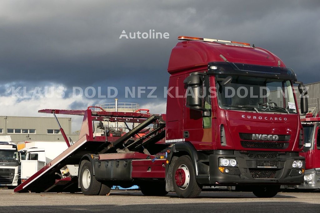 IVECO 140E28 Eurocargo Autotransporter Vollluft Euro 6