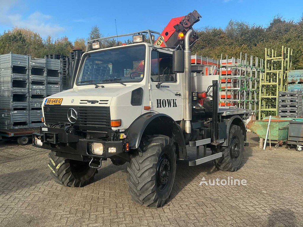 Prodaje se Mercedes-Benz Unimog 437 U2150L kamion platforme na aukciji