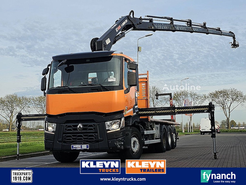 Renault C 430 HIAB 228 E5 kamion platforma