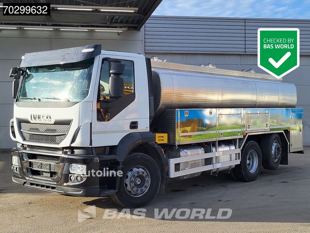IVECO Stralis 460 6X2 15900 LTR Retarder Lift/Steering Axle ACC Euro 6 autocisterna za gorivo