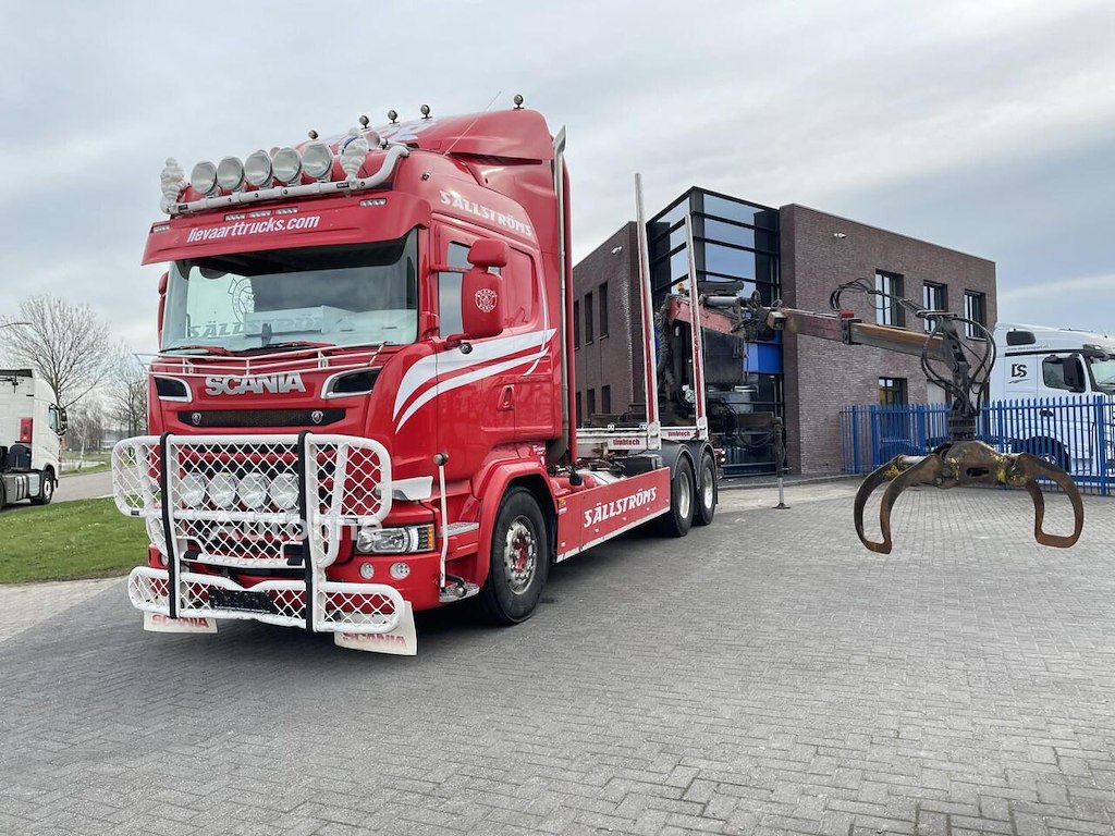 Scania R730 kamion za prevoz drva