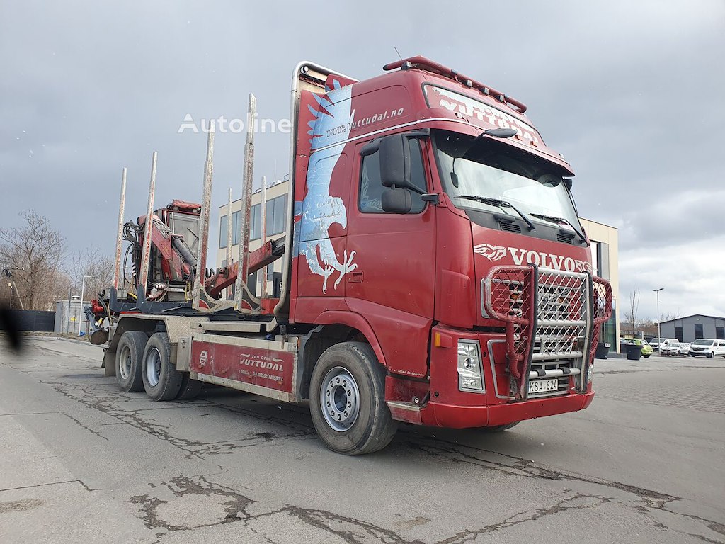 Volvo FH 16 660 6x4 chassi truck 2008year retrader kamion za prevoz drva