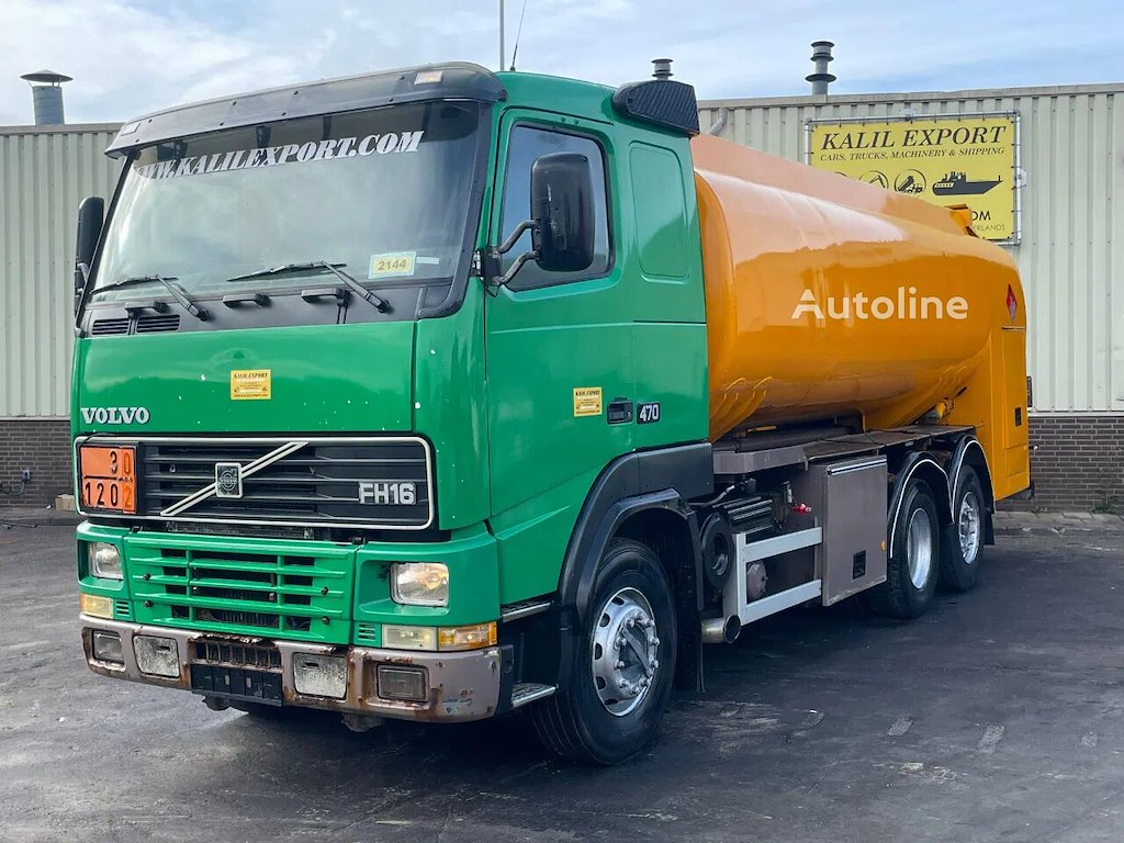 Volvo FH 16.470 Fuel Tank Truck 18.300 Liters 6X2 Manuel Gearbox Tom C autocisterna