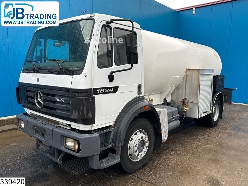 Mercedes-Benz 1824 13018 litres, LPG GPL, Gas tank, Leaf suspension autocisterna