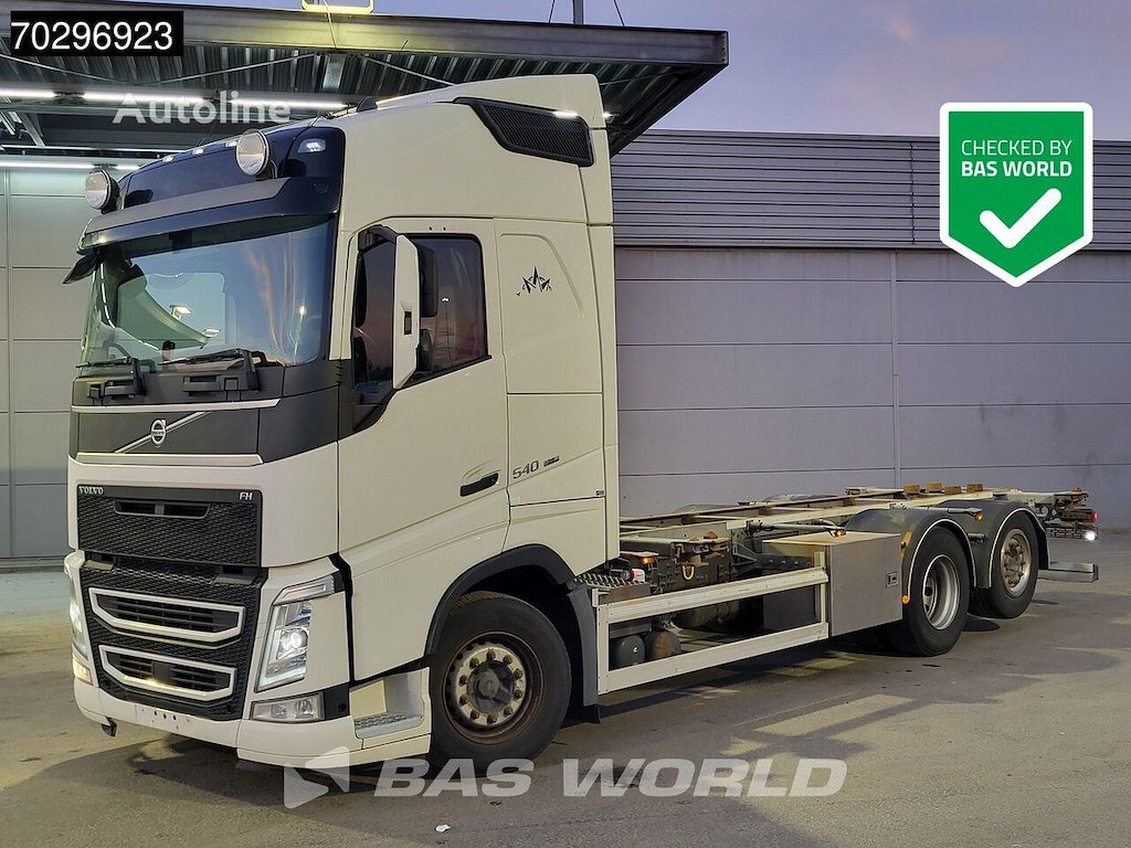 Volvo FH 540 6X2 Lift+Steering Axle ACC Automatic Retarder Euro 6 vozilo za prevoz kontejnera