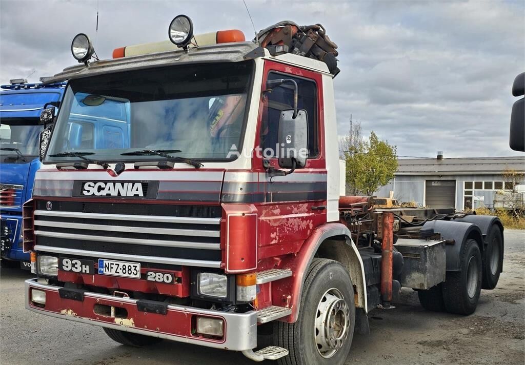 Scania 93H 280 6X2, Palfinger PK10500B kamion sa kukom za podizanje tereta
