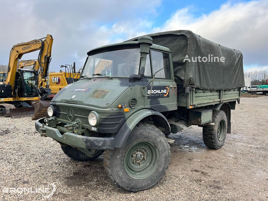 Prodaje se Mercedes-Benz Unimog 416 vojni kamion na aukciji