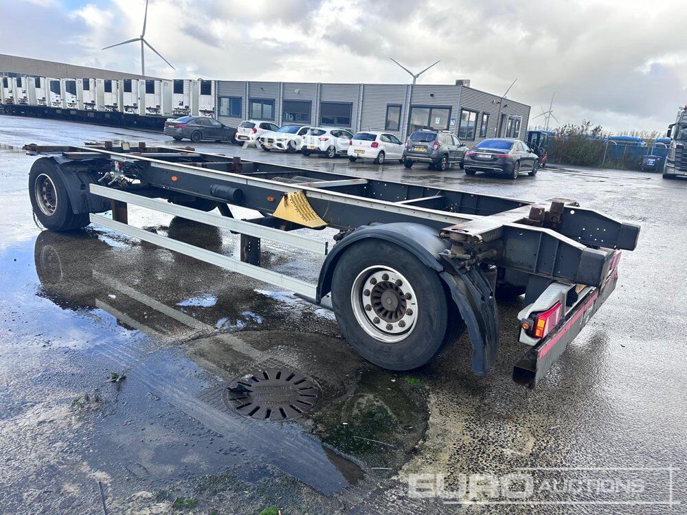 Prodaje se Kögel 2011 Kogel 20ft Container Trailer, 2 Axle (Dutch Reg. Docs) poluprikolicu sa kliznom ceradom na aukciji