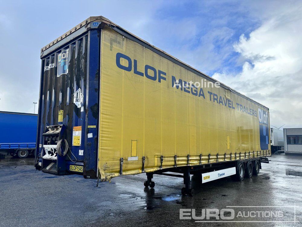 Prodaje se Krone 2015 Krone Mega Liner, Curtainsider, 3 Axle (Dutch Reg. Docs) poluprikolicu sa kliznom ceradom na aukciji