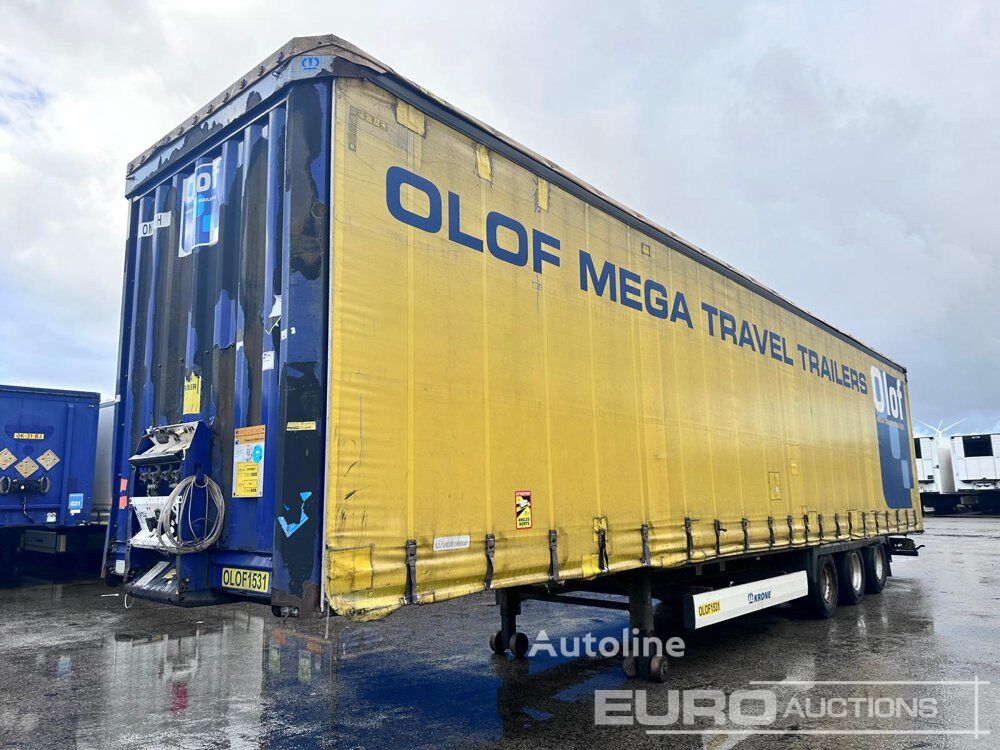 Prodaje se Krone 2015 Krone Mega Liner, Curtainsider, 3 Axle (Dutch Reg. Docs) poluprikolicu sa kliznom ceradom na aukciji