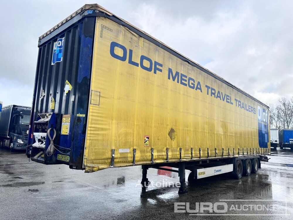 Prodaje se Krone 2015 Krone Mega Liner, Curtainsider, 3 Axle (Dutch Reg. Docs) poluprikolicu sa kliznom ceradom na aukciji