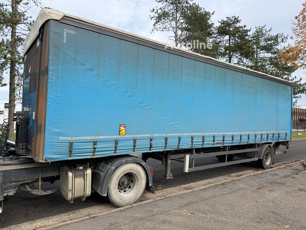 System Trailers LPRS9 - CITY TRAILER - 1 AXLE - TAILLIFT - 11m - SAF - STEERING poluprikolica sa kliznom ceradom
