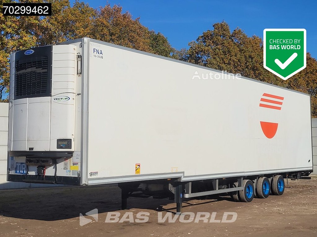 Talson Carrier Vector 1550 3 axles NL-Trailer Mega Aircargo Rollenbett poluprikolica hladnjača