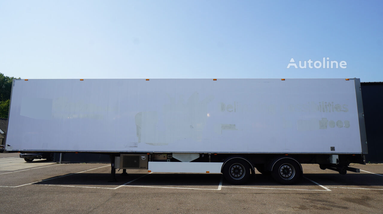 Van Eck 2 AXLE FRIGO CHAIN SYSTEM FLOOR TRAILER poluprikolica hladnjača