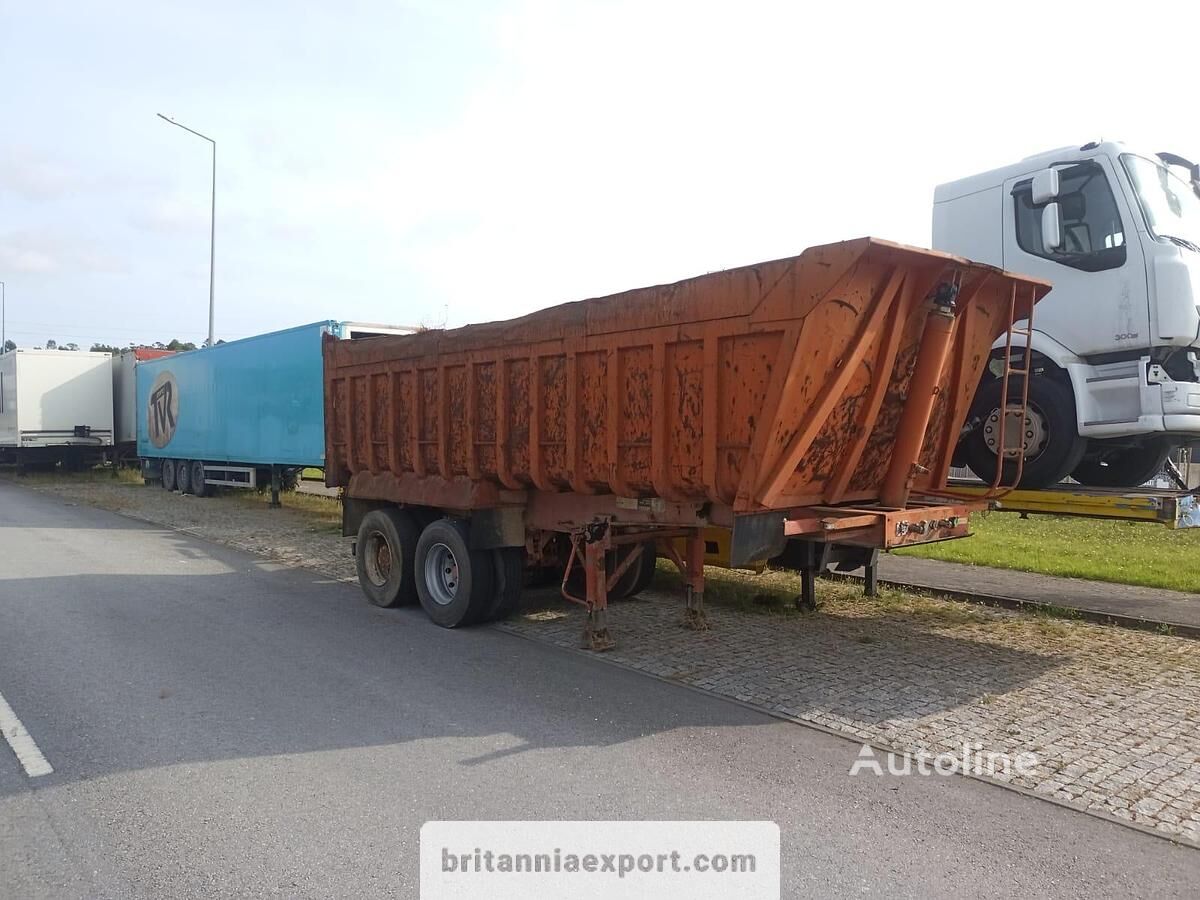 Basgaia 2 Axles Tipper Semi-Trailer | Spring Suspension | poluprikolica kipera
