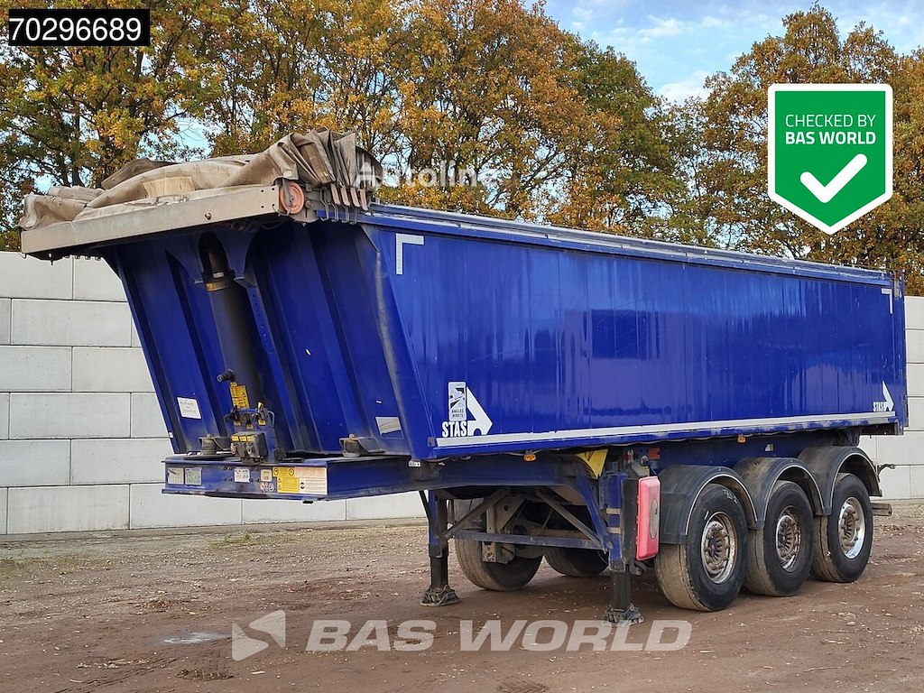 Stas S300CX 29m3 Lifting Axle poluprikolica kipera