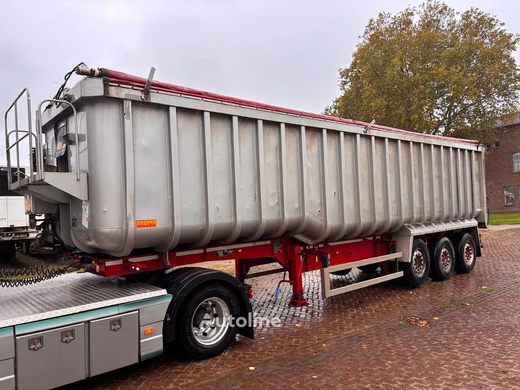 ATM WILCOX ! /55m2/back side tipper/disc-brakes,/weight system/Tarpa poluprikolica kipera