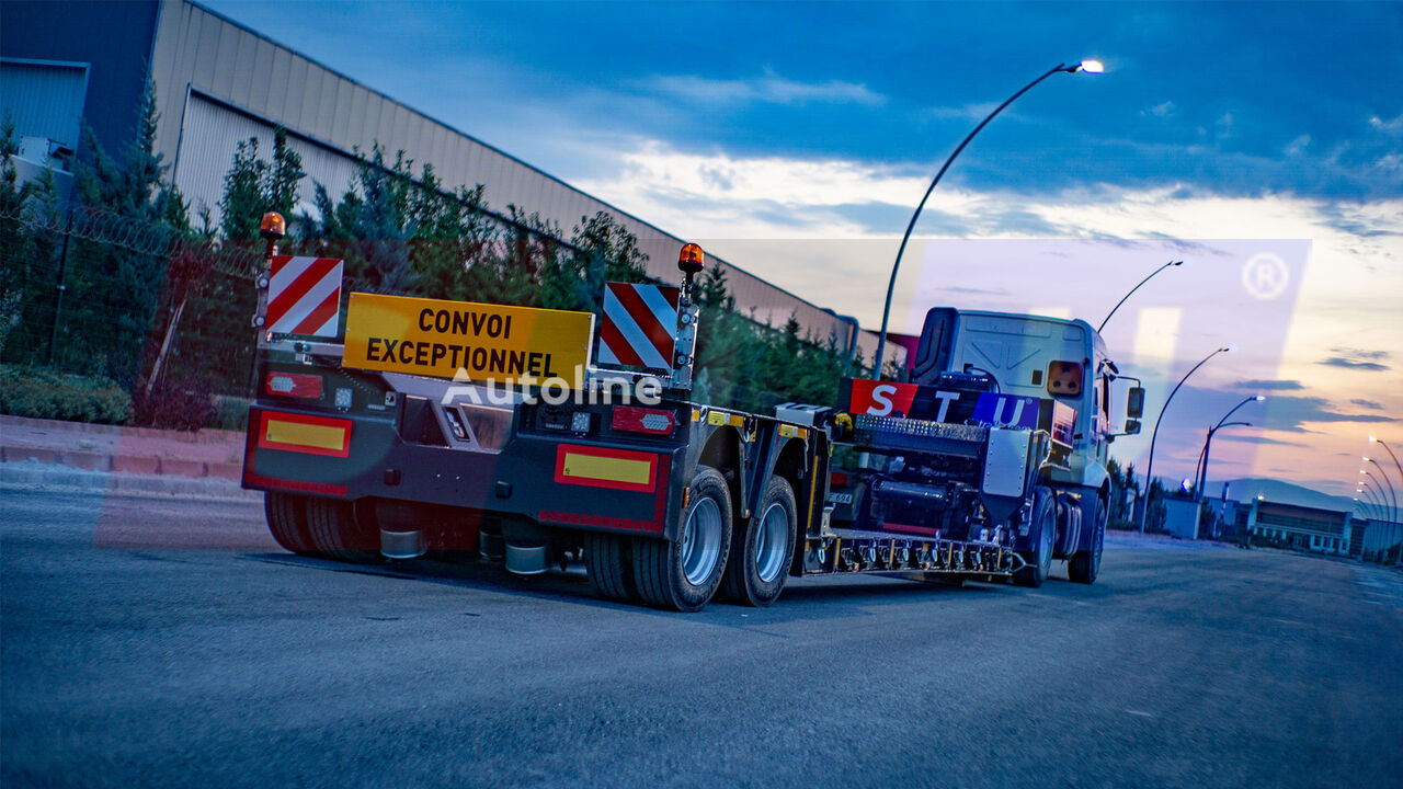 Nova STU 2 Axle Extendable Low Loader Trailer poluprikolica sa niskom platformom