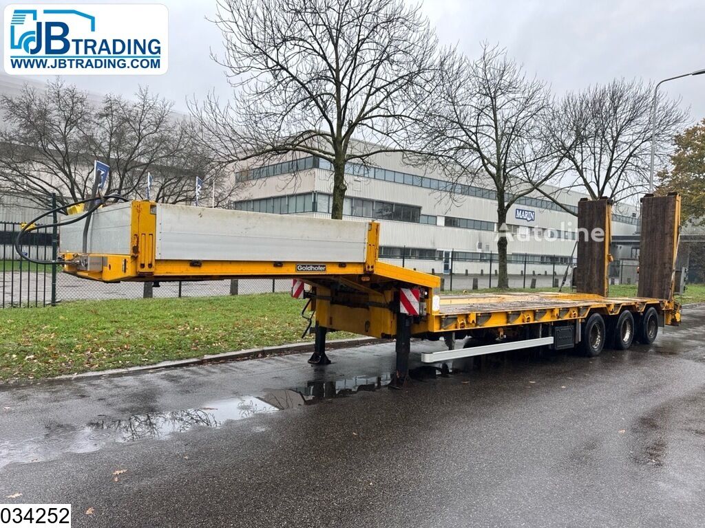 Goldhofer Lowbed 48,000 kg, Steering axle poluprikolica sa niskom platformom