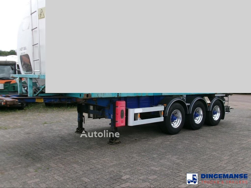 Van Hool 3-axle container trailer + ADR poluprikolica za prevoz kontejnera