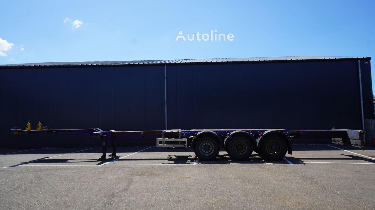 Pacton 3 AXLE MULTI CONTAINER TRANSPORT TRAILER EXTENDABLE 45 FT poluprikolica za prevoz kontejnera