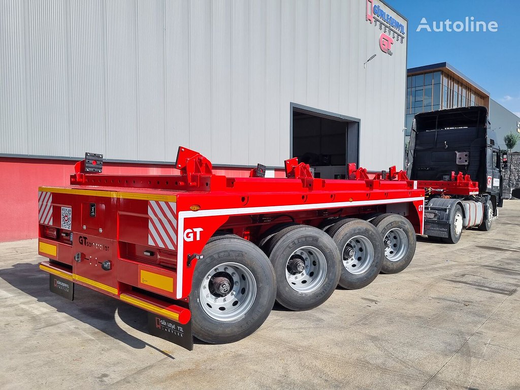 Nova Gürleşenyıl Dolly Semi Trailers Beam Transporter poluprikolica za prevoz kontejnera