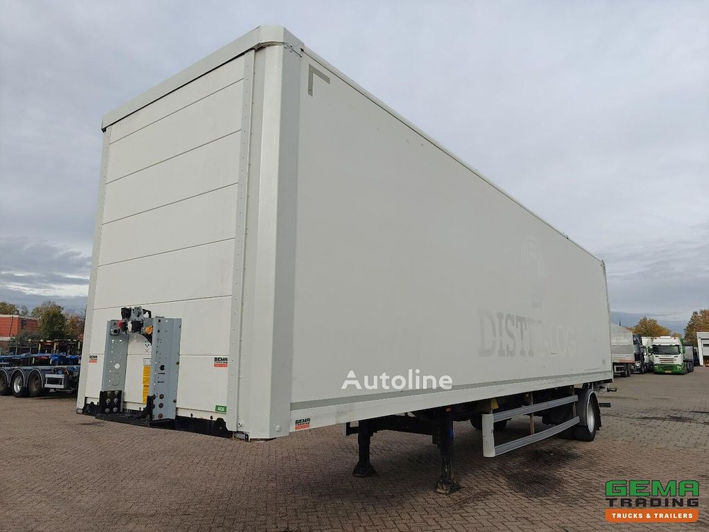 System Trailers Tailer GSTFS 10 1-axle SAF - CITY - Steering axle - Closed box 1 furgon poluprikolica
