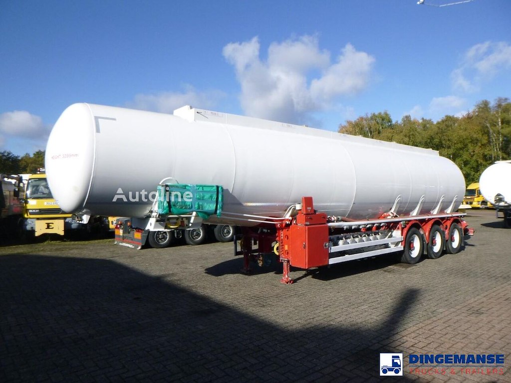 Feldbinder Fuel tank alu 44.5 m3 / 6 comp cisterna za goriva i maziva