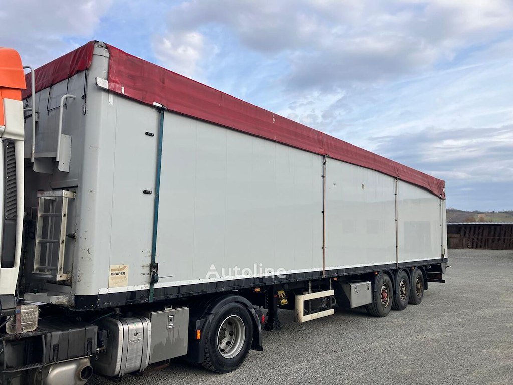 Knapen Trailers KT01 poluprikolica sa pokretnim podom