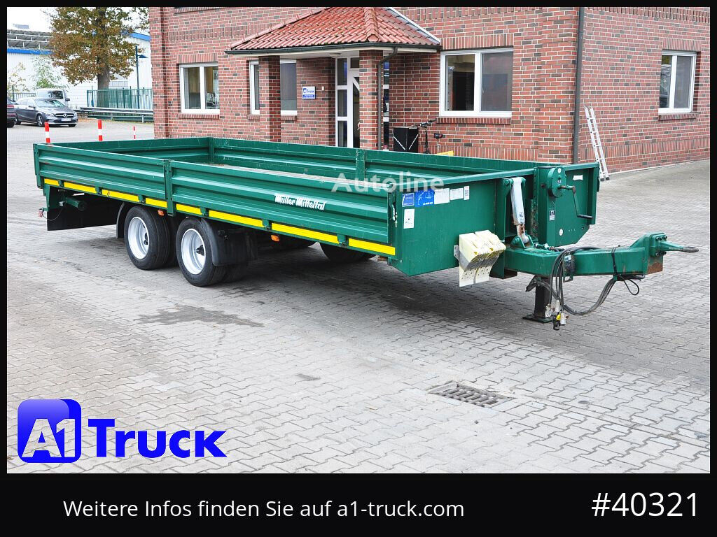Müller-Mitteltal ETU-TA 13.5 Tandem, Twistlock, Container prikolica kiper