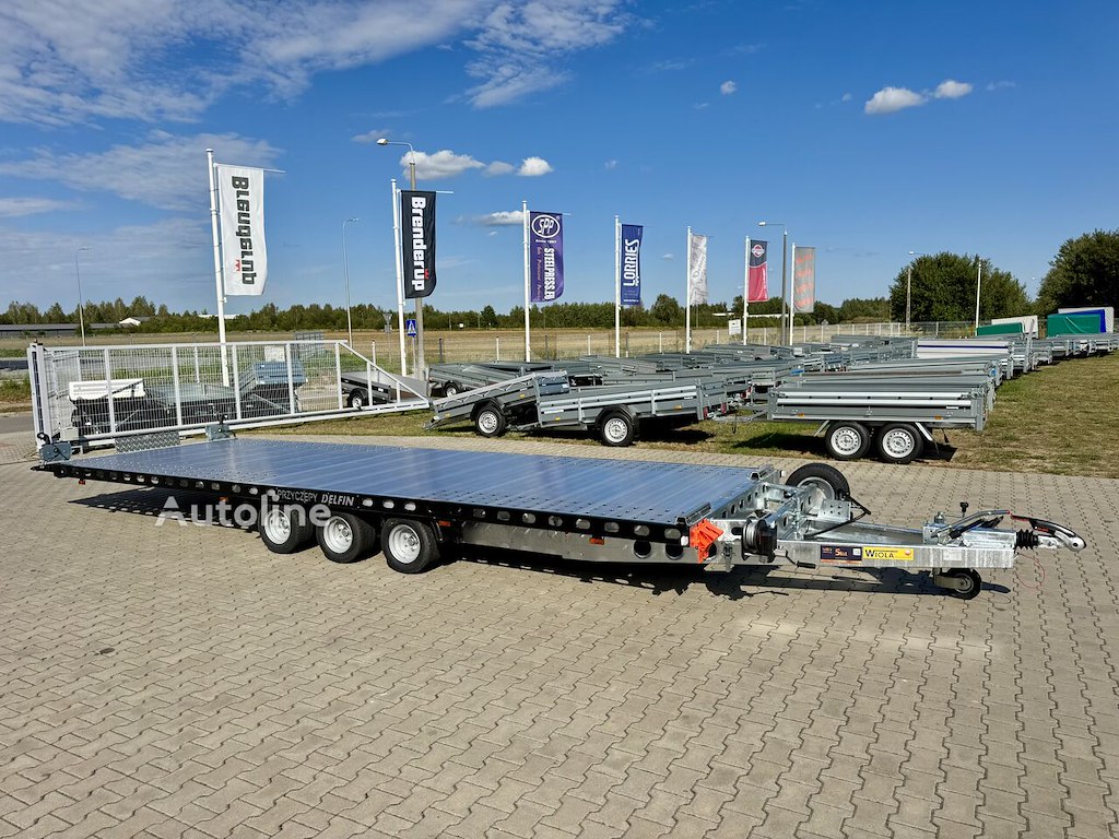 Nova Wiola L35G65P hydraulic lifting prikolica autotransportera