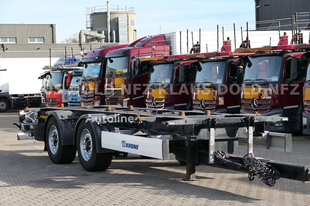 Krone ZZ BDF Wechselfahrgesrell Tandem prikolica za kontejnere