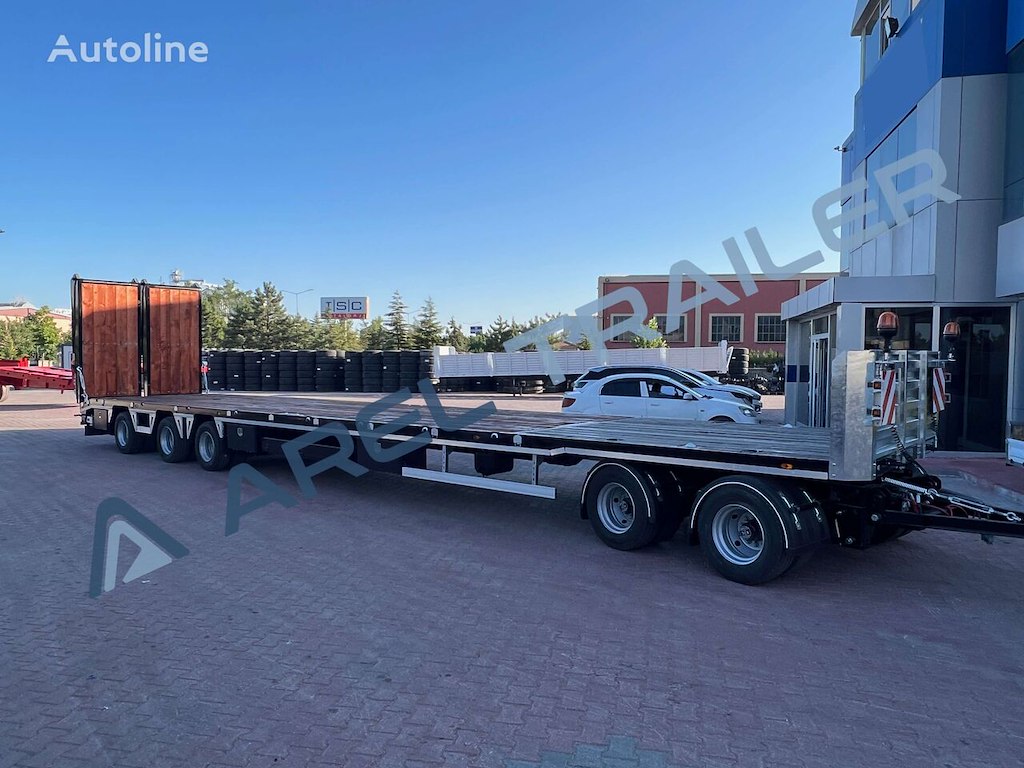 Nova Arel Trailer LOADER DRAWBAR REMORQUE CUSTOMIZE prikolica za građevinske strojeve