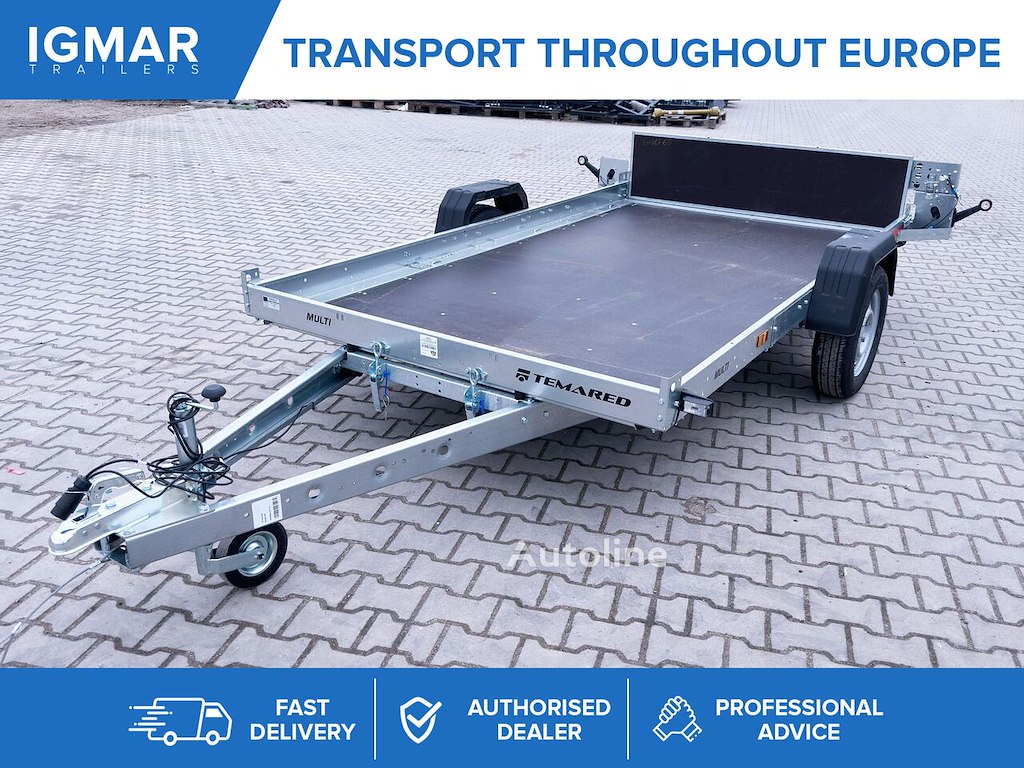 Nova Temared Multitransporter 3016 750 GVW 295x163 cm Trailer auto prikolica