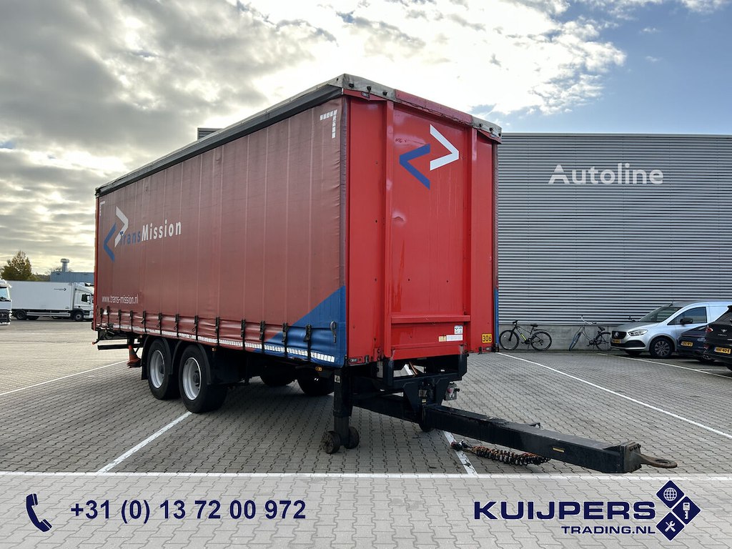 Pacton MXD 218 / Curtainside Trailer prikolica sa kliznom ceradom