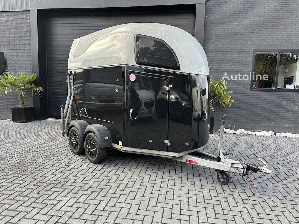 Böckmann Comfort 2-paards paardentrailer aluminium bodem + polyester opbo prikolica za prevoz konja