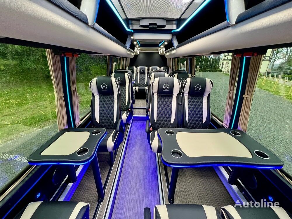 Novi Mercedes-Benz Cuby Sprinter 519 CDI | 16+1+1 | Galaxy ceiling | Deepened boot autobus za razgledavanje grada